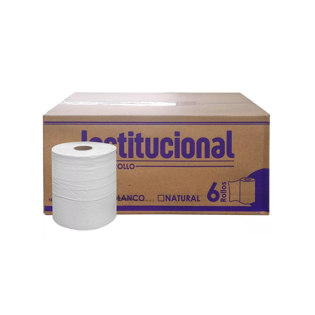 Papel Toalla Institucional Premium 6 rollos – GMG Suplidores