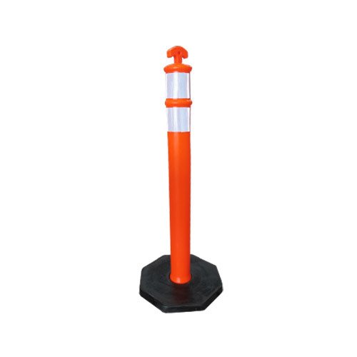 Poste Delineador de Seguridad Naranja 51"- gmgsuplidores – GMG Suplidores